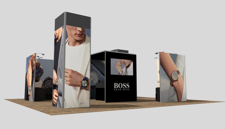 Pop-up Store Hugo Boss - Blog Solutions Événements